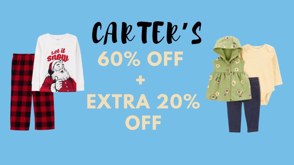 Carter's 60% Off + Extra 20% Off :: Southern Savers