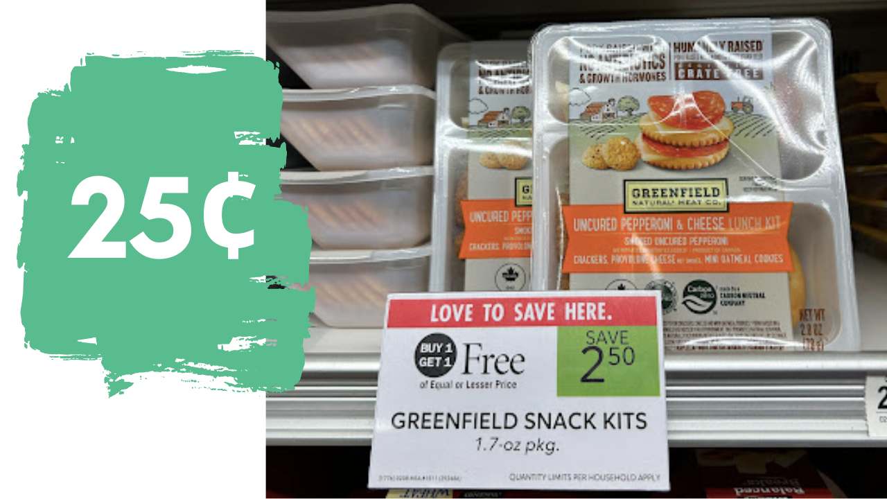 25¢ Greenfield Snack Kits at Publix! :: Southern Savers