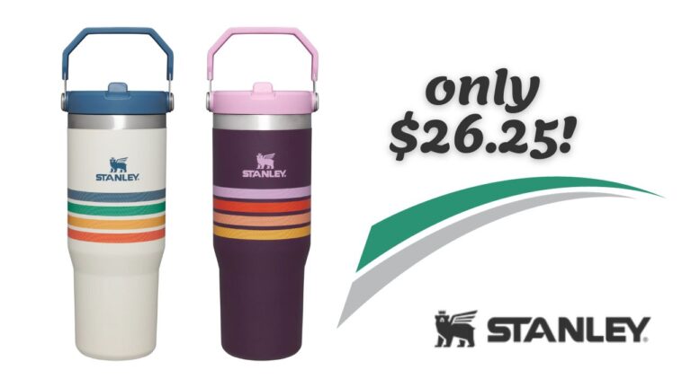 Stanley Retro Varsity IceFlow Flip 30oz. Tumbler Now $26.25 ...