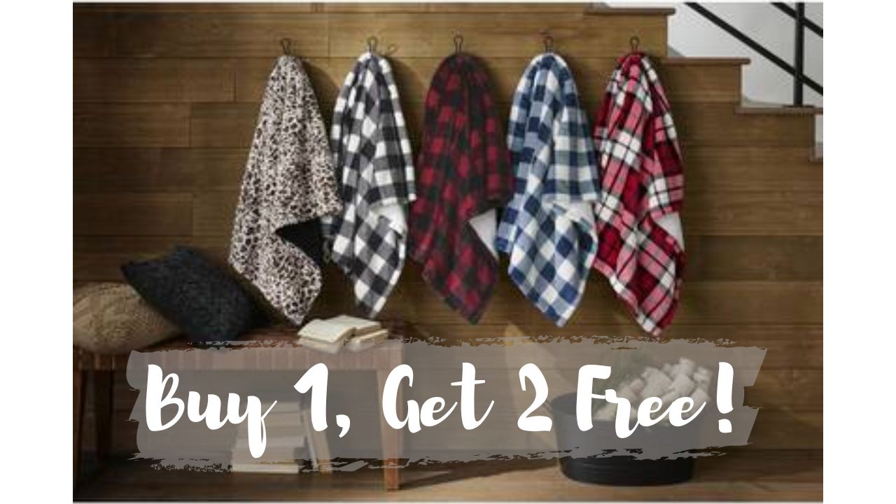 B1G2 Free Sherpa Blankets at Home Depot + Free Shipping! :: Southern Savers