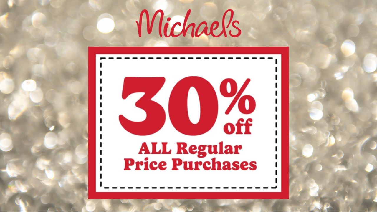 Michaels | 30% Off All Regular Priced Items | Today Only! :: Southern ...