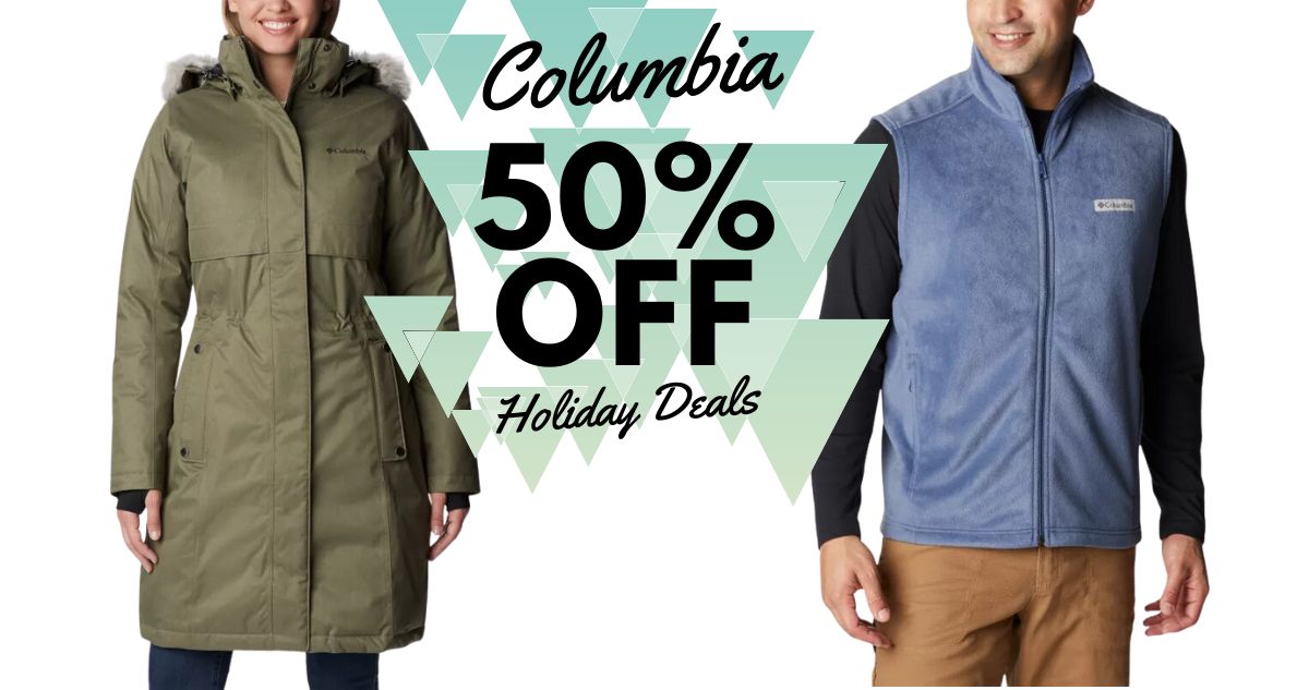 Columbia | Up to 50% Off + $15 Back on $100+ Gift Cards :: Southern Savers