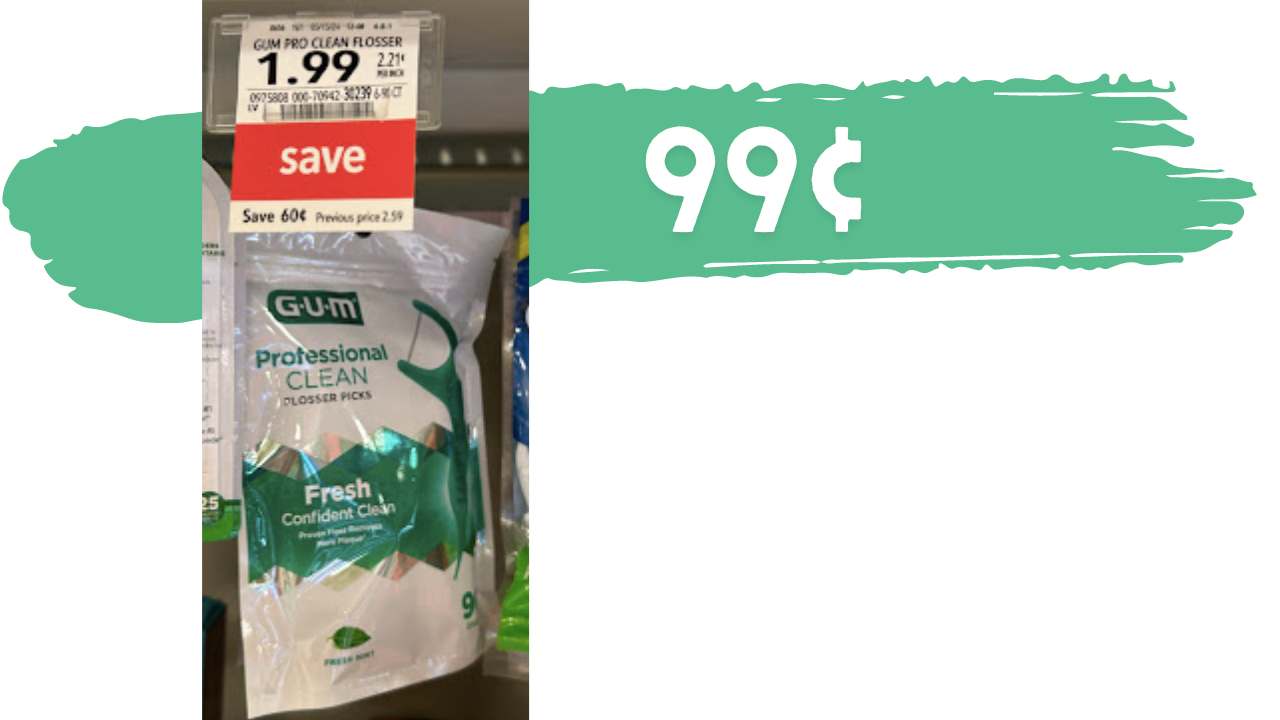 99¢ GUM Professional Clean Floss Picks at Publix :: Southern Savers