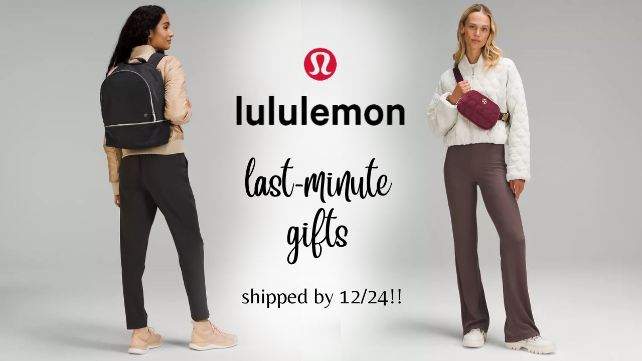 Lululemon | Last Minute Gifts Ship By 12/24! :: Southern Savers