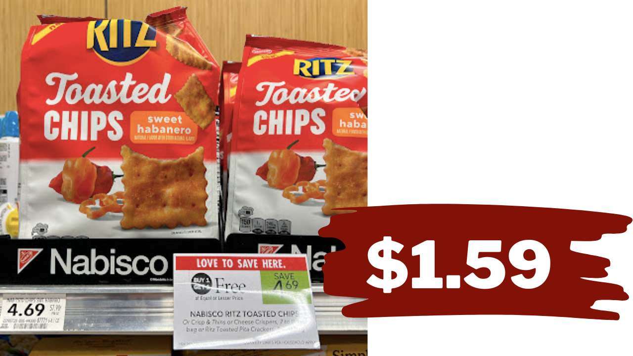 $1.59 Ritz Toasted Chips at Publix :: Southern Savers