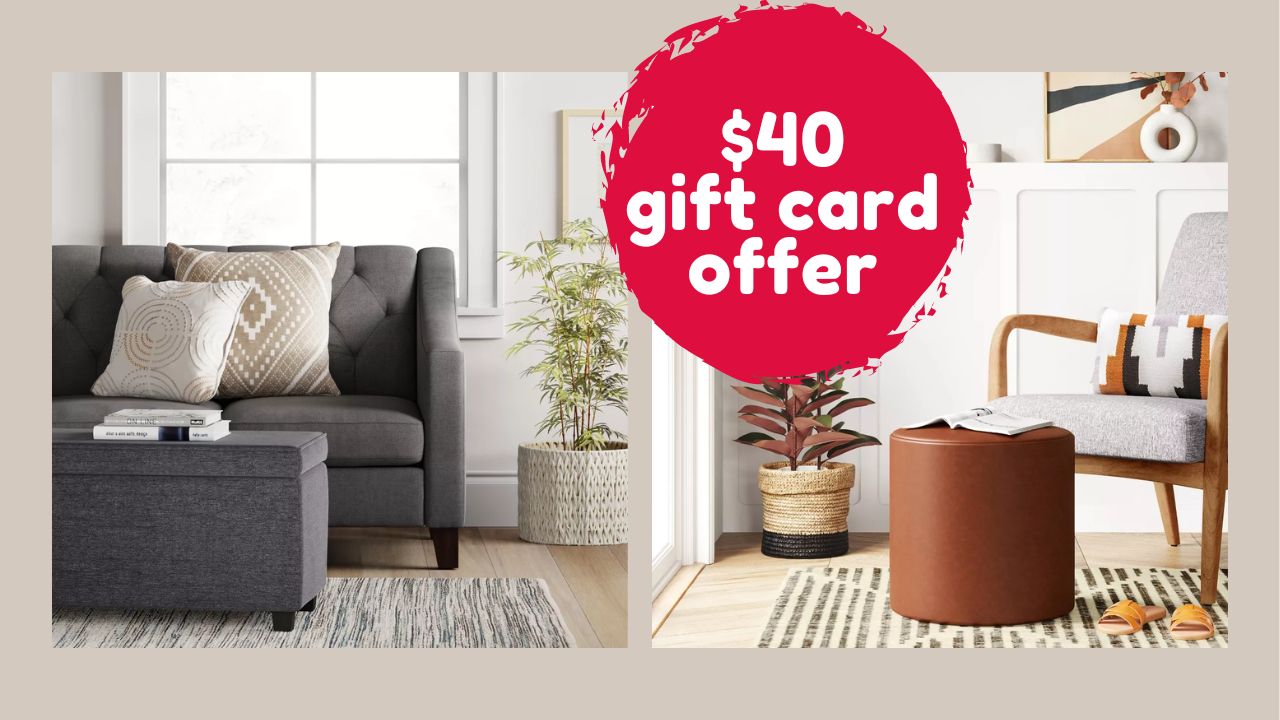 Free $40 Target Gift Card When You Spend $200 On Furniture :: Southern ...