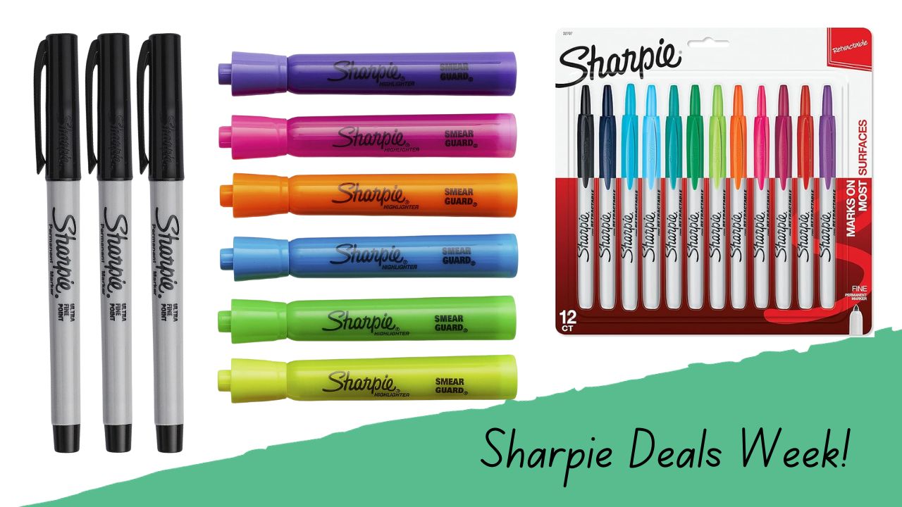 Amazon | Sharpie Deals Week =12 Markers for $8.49 (reg. $15) :: Southern Savers