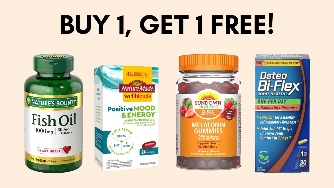 B1G1 Free Vitamins at Amazon :: Southern Savers