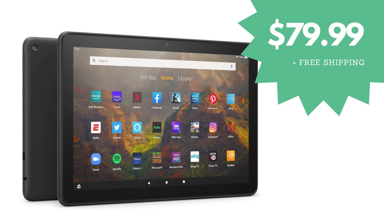 Amazon Fire HD 10" Octa-Core 32GB Tablet with Alexa $79.99 (reg. $150 ...