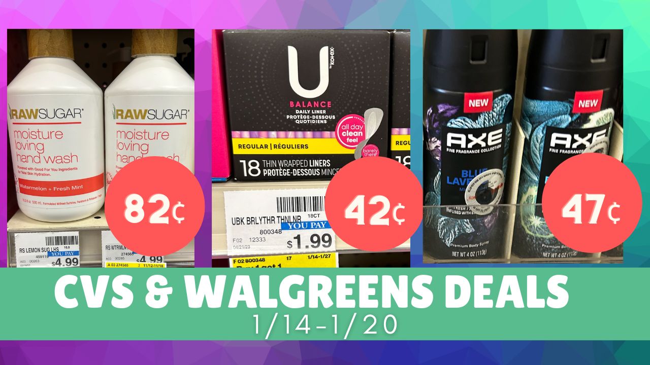Video: Top CVS & Walgreens Deals 1/14-1/20 :: Southern Savers