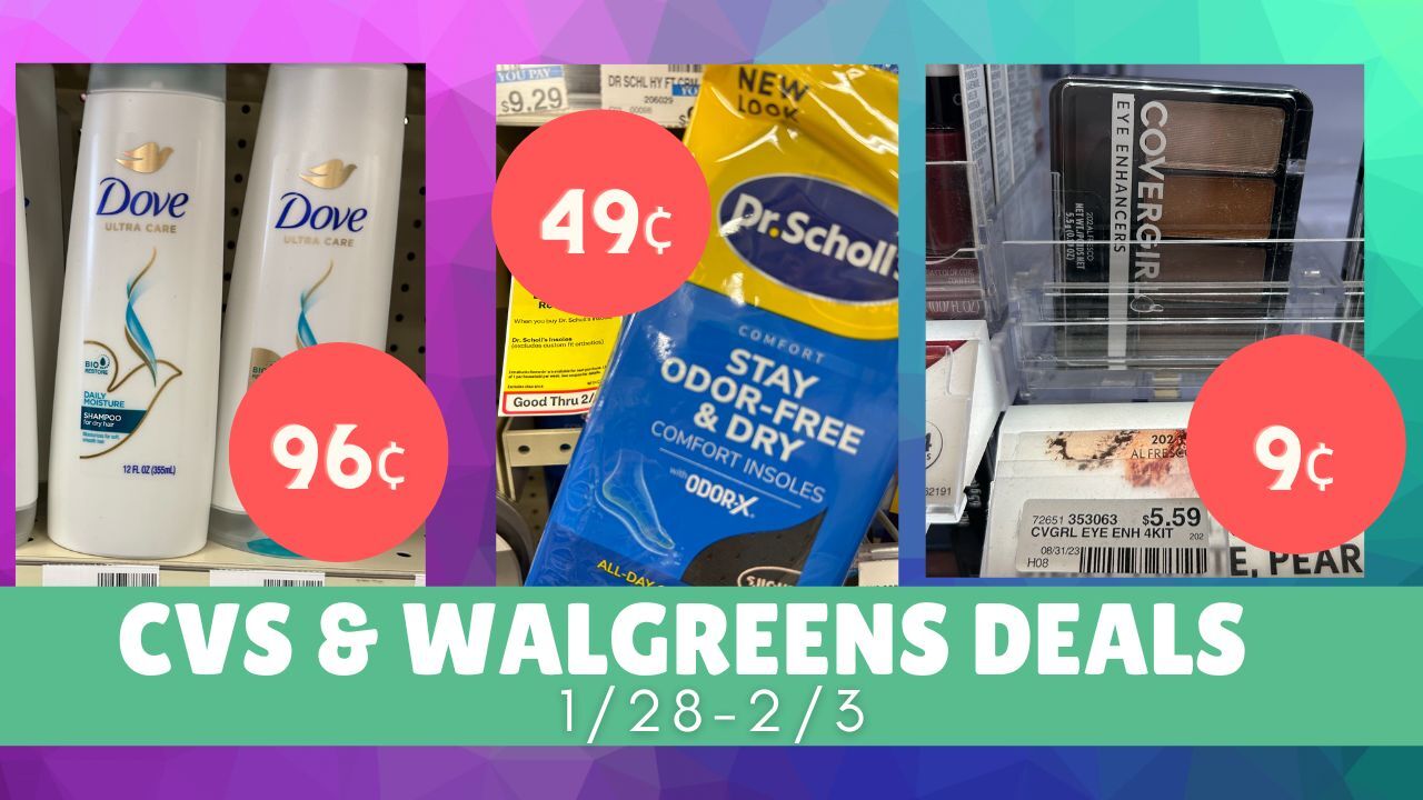Video: Top CVS & Walgreens Deals 1/28-2/3 :: Southern Savers