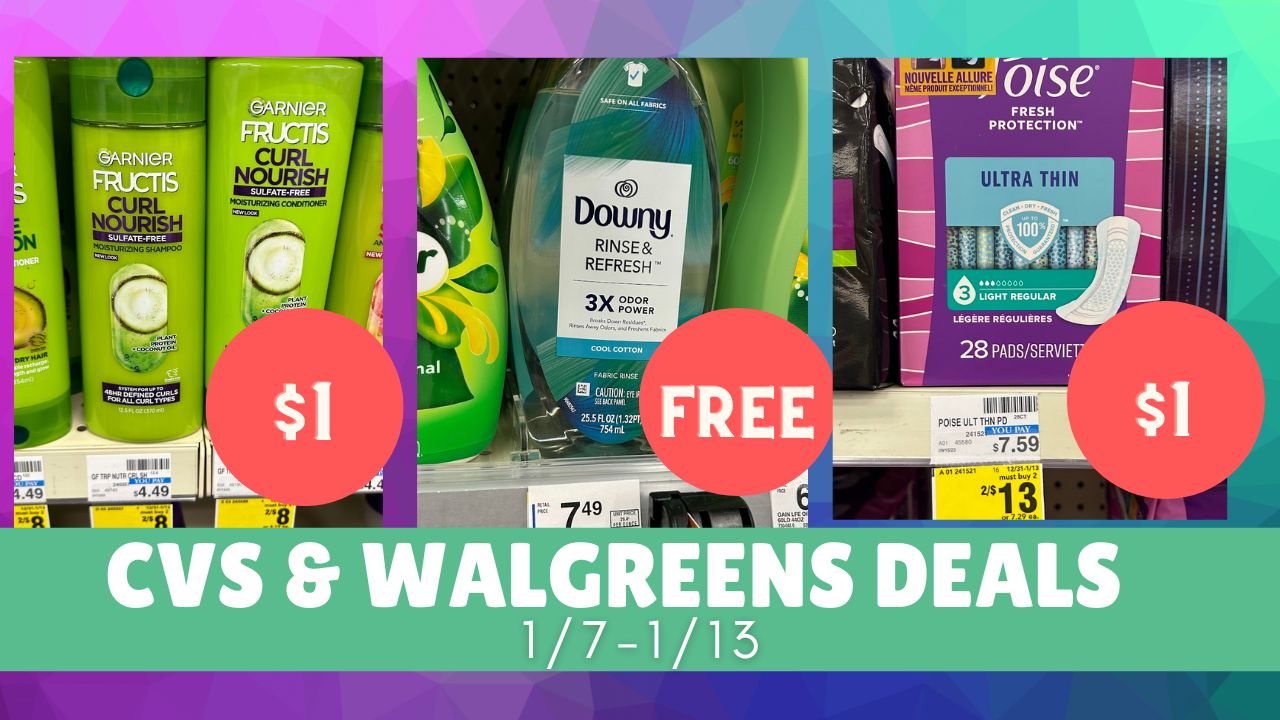 Video: Top CVS & Walgreens Deals 1/7-1/13 :: Southern Savers