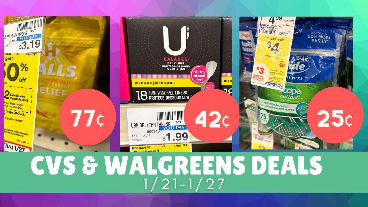 Video: Top CVS & Walgreens Deals 1/21-1/27 :: Southern Savers
