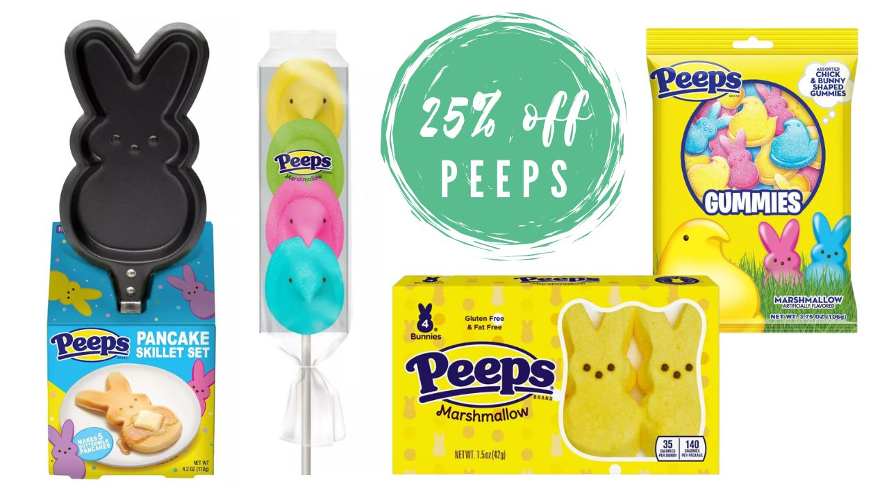 Target Circle Offer | 25% Off Peeps Easter Candy :: Southern Savers