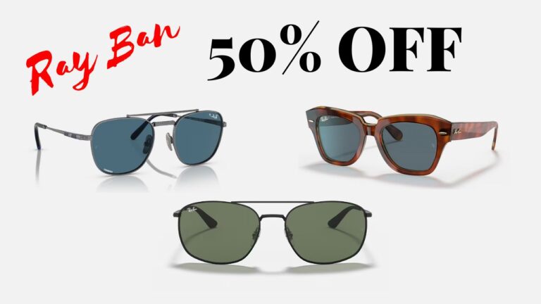 50% Off Ray Ban Sunglasses :: Southern Savers