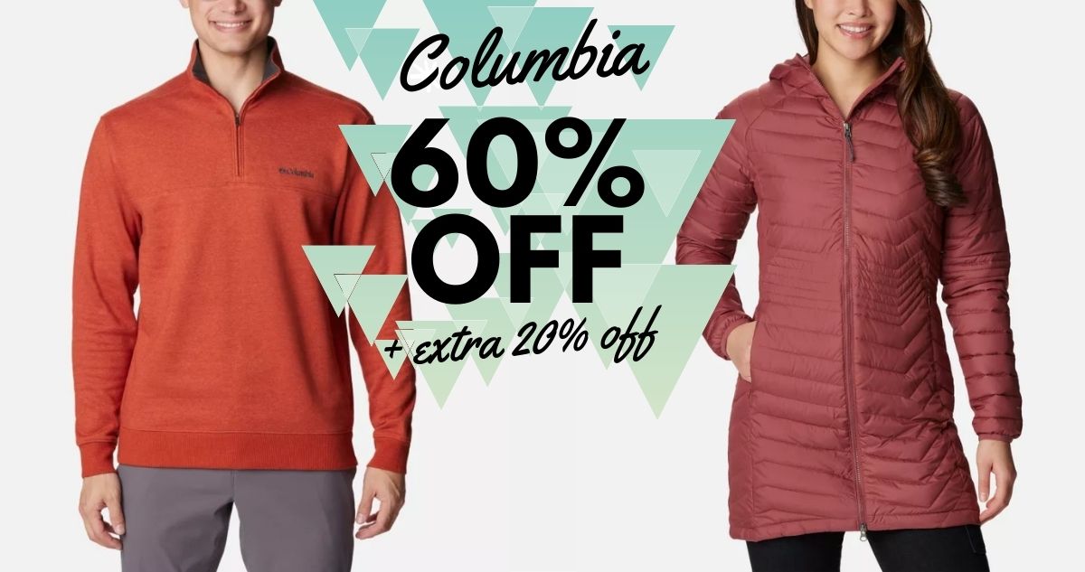 Columbia | 60% Off Winter + Extra 20% Off For Members :: Southern Savers