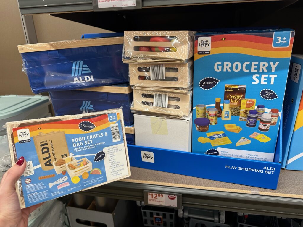 Aldi Fun Finds | New Kid Room Stuff + The PERFECT Toy Shopping Cart ...