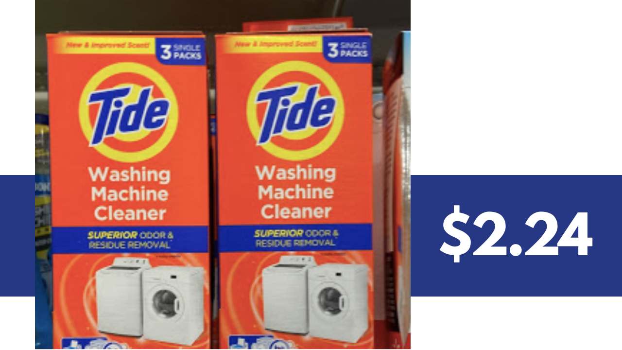 $2.24 Tide Washing Machine Cleaner :: Southern Savers