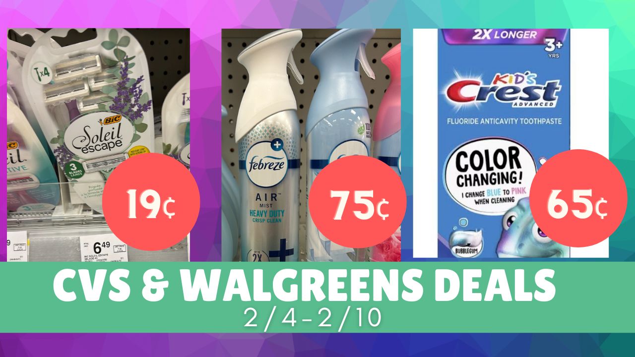 Video: Top CVS & Walgreens Deals 2/4-2/10 :: Southern Savers