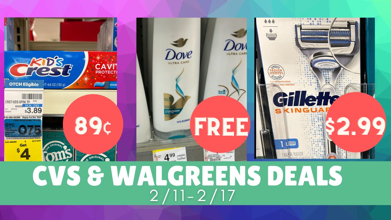 Video: Top CVS & Walgreens Deals 2/11-2/17 :: Southern Savers