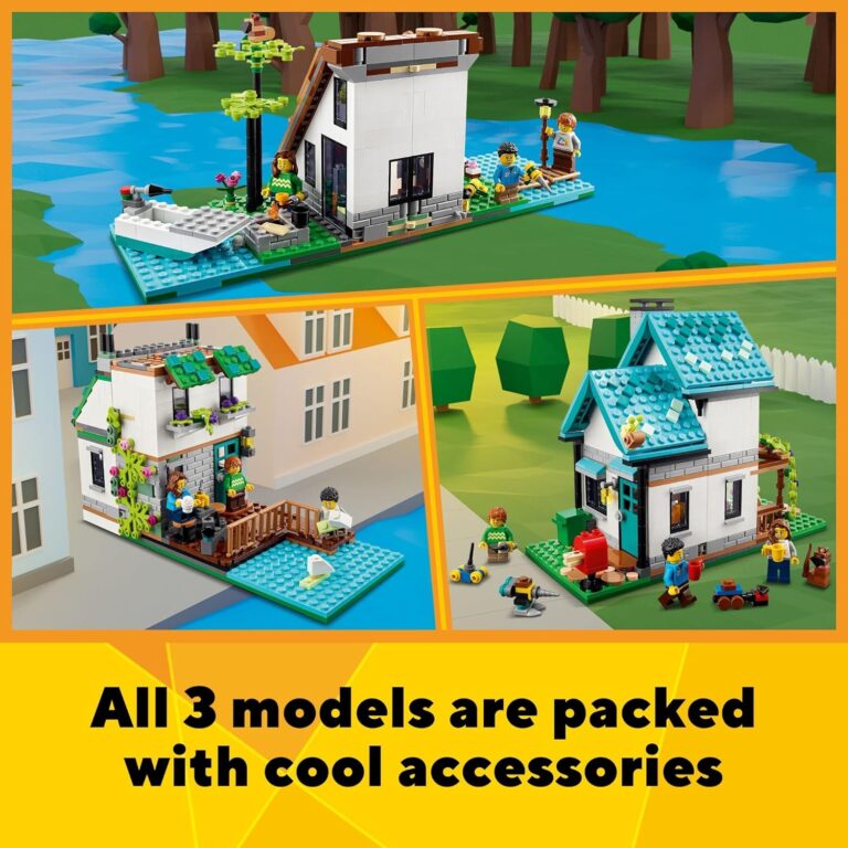 LEGO Creator 3-in-1 Cozy House Building Kit $48 (reg. $60) :: Southern ...