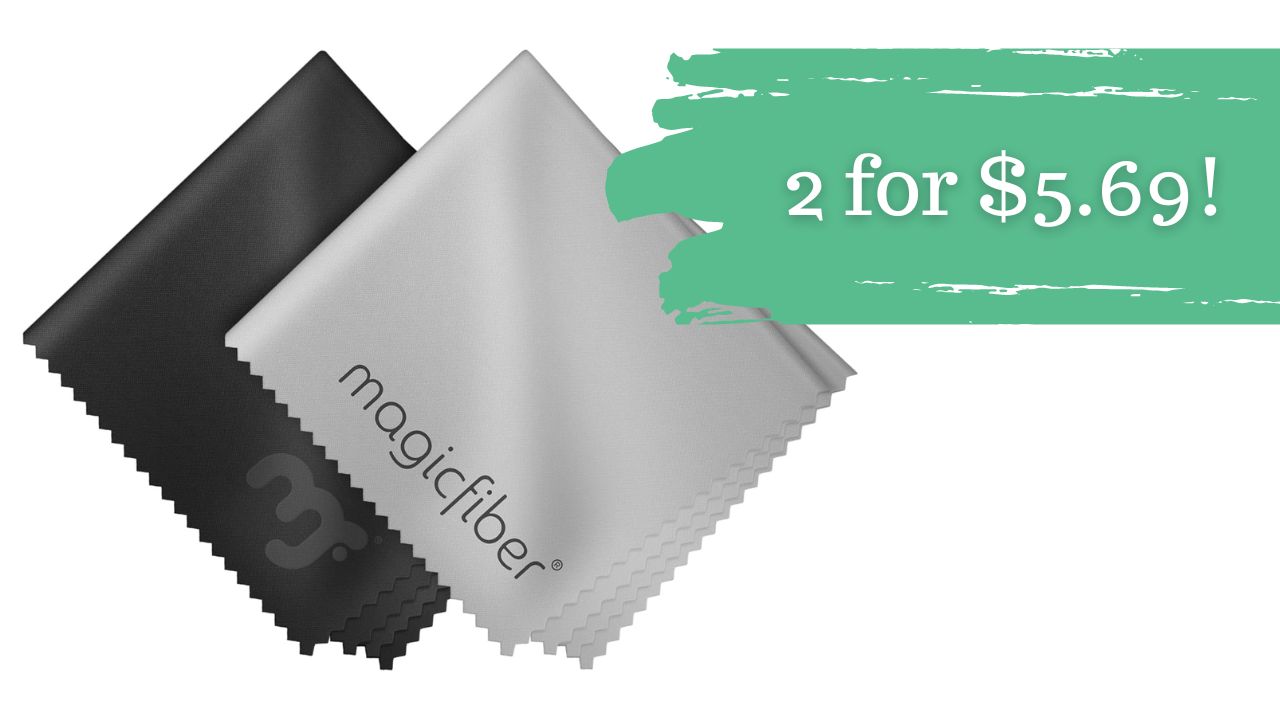MagicFiber Cleaning Cloth 2-Pack | $5.69 or Less (reg. $10 ...