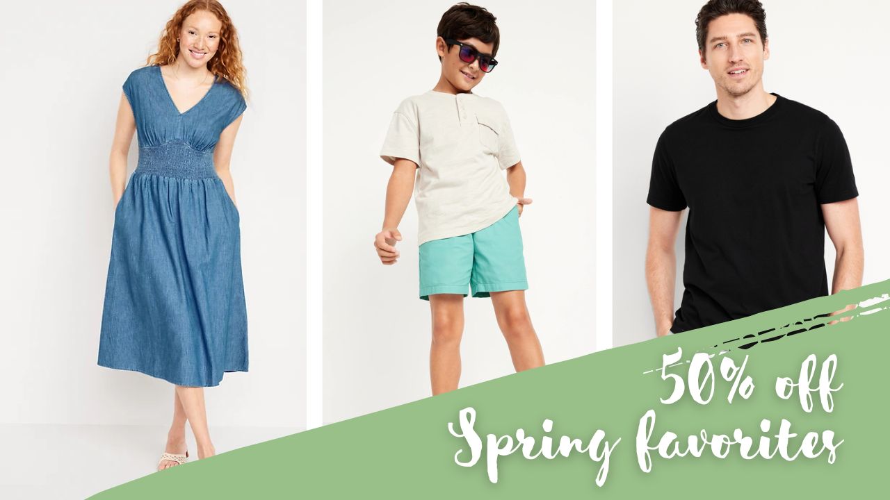 Old Navy | 50% Off Spring Favorites! :: Southern Savers
