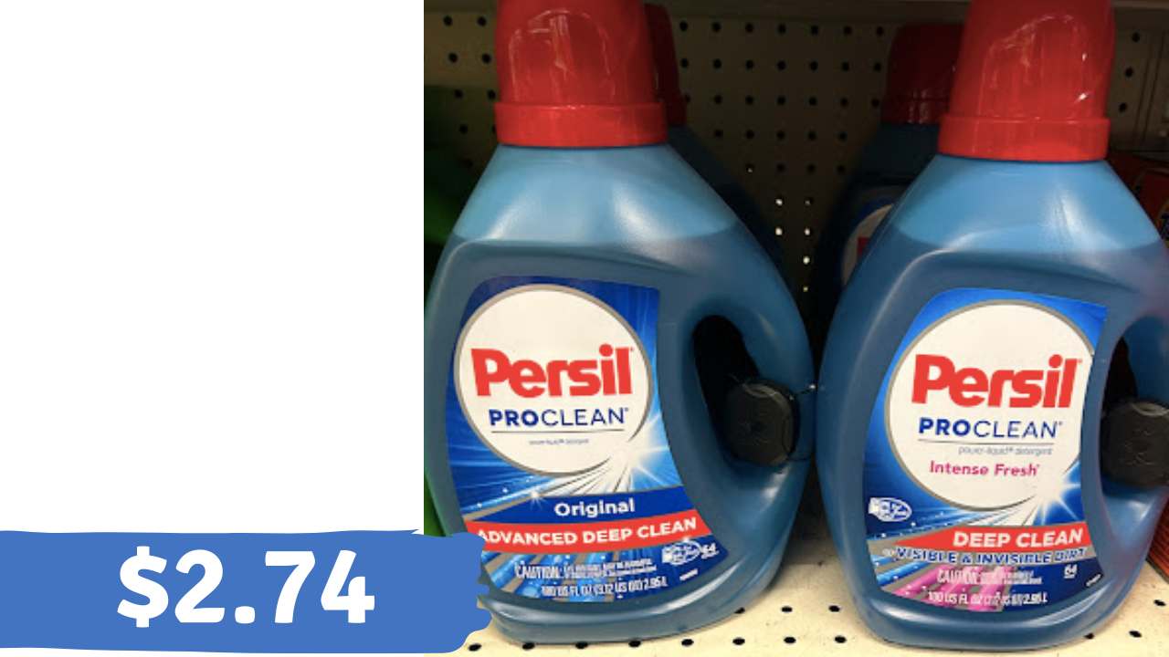 $2.74 Persil Laundry Detergent at Walgreens :: Southern Savers