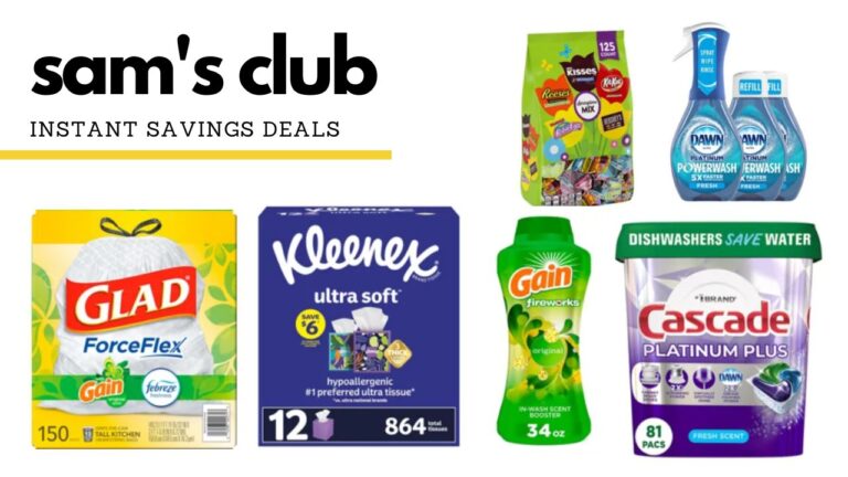 Sam's Club Instant Savings Deals Thru April 7th :: Southern Savers