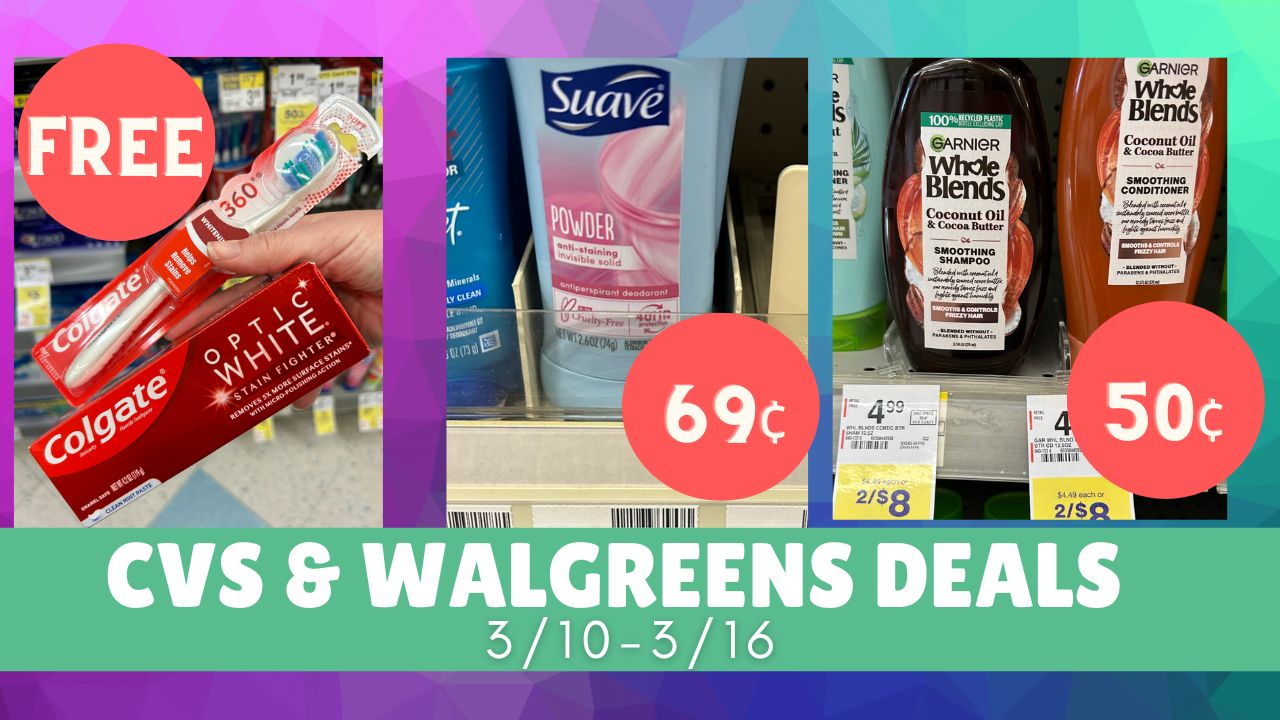 Video: Top CVS & Walgreens Deals 3/10-3/16 :: Southern Savers