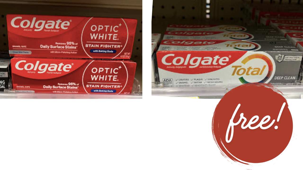 FREE Colgate Optic White & Total Toothpaste at Walgreens :: Southern Savers