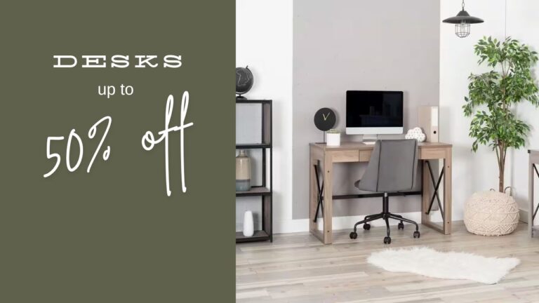Home Depot Desks Up To 50% Off + Free Shipping :: Southern Savers