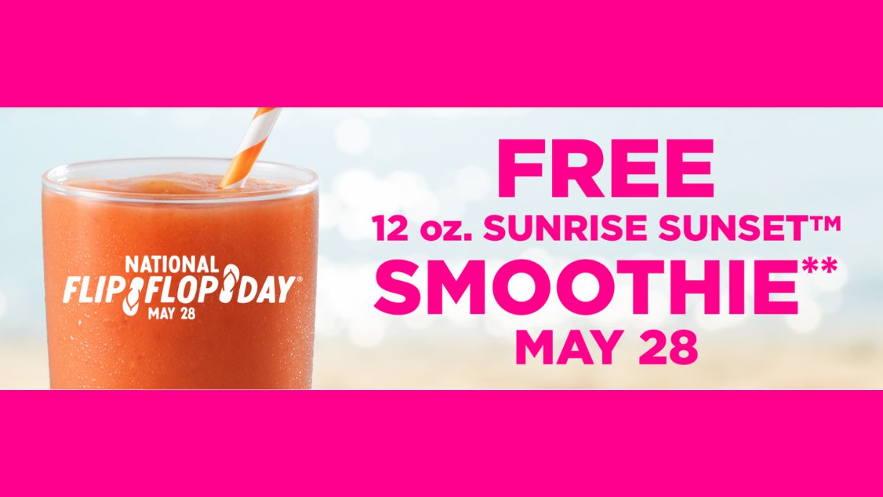 FREE Smoothie at Tropical Smoothie Cafe | Today Only :: Southern Savers