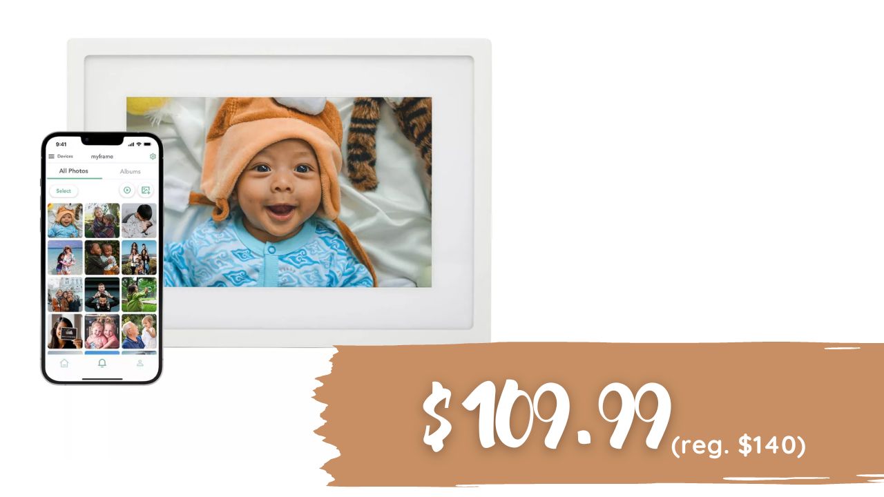 Skylight 10-Inch Photo Frame $109.99 (reg. $140) :: Southern Savers