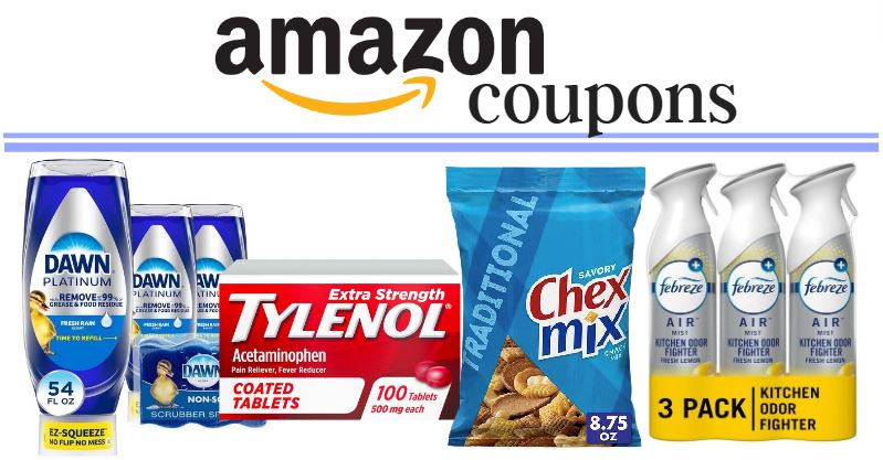 Top Amazon Coupons: Grocery, Personal Care & Household Deals ...