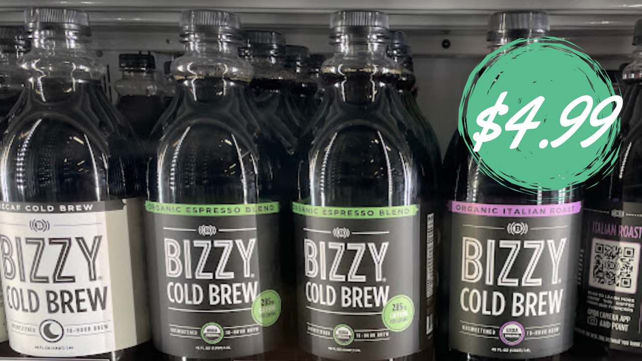 48 oz. Bizzy Cold Brew Coffee Just $4.99 :: Southern Savers
