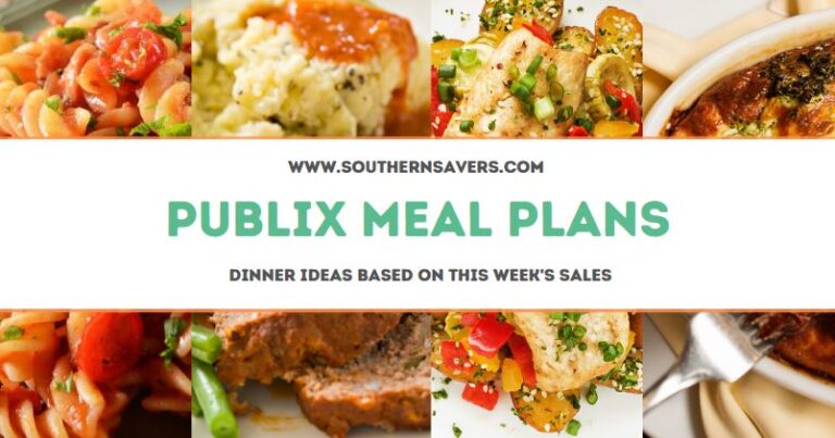 Publix Meal Plans: Dinner Ideas Based on Sales Starting 7/30 ...