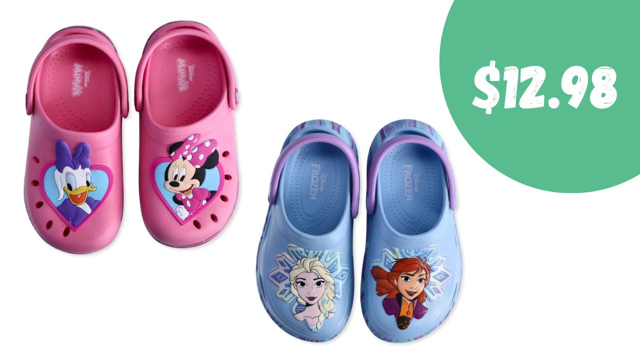 Walmart Disney Character Clogs Only $12.98 :: Southern Savers