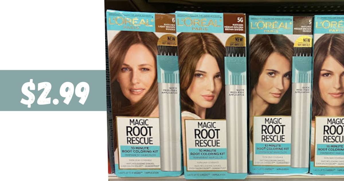 $2.99 L'Oreal Magic Root Permanent Hair Color at CVS :: Southern Savers
