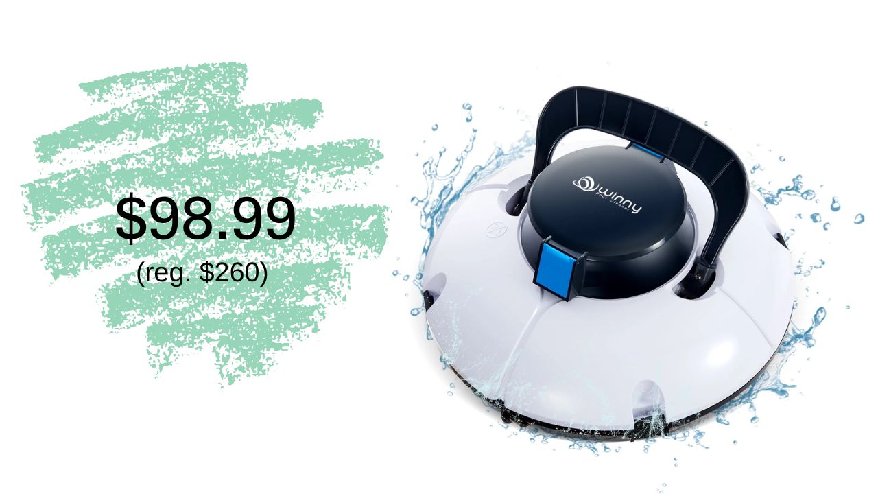 Walmart | Robotic Pool Cleaner $98.99 Shipped (reg. $260) :: Southern ...
