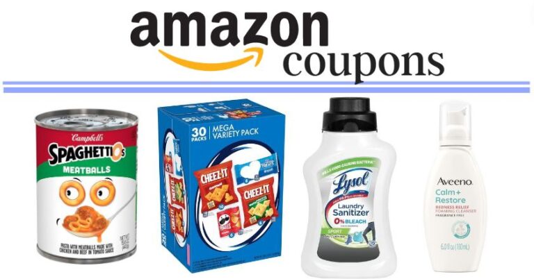 Top Amazon Coupons: Grocery, Personal Care & Household Deals ...