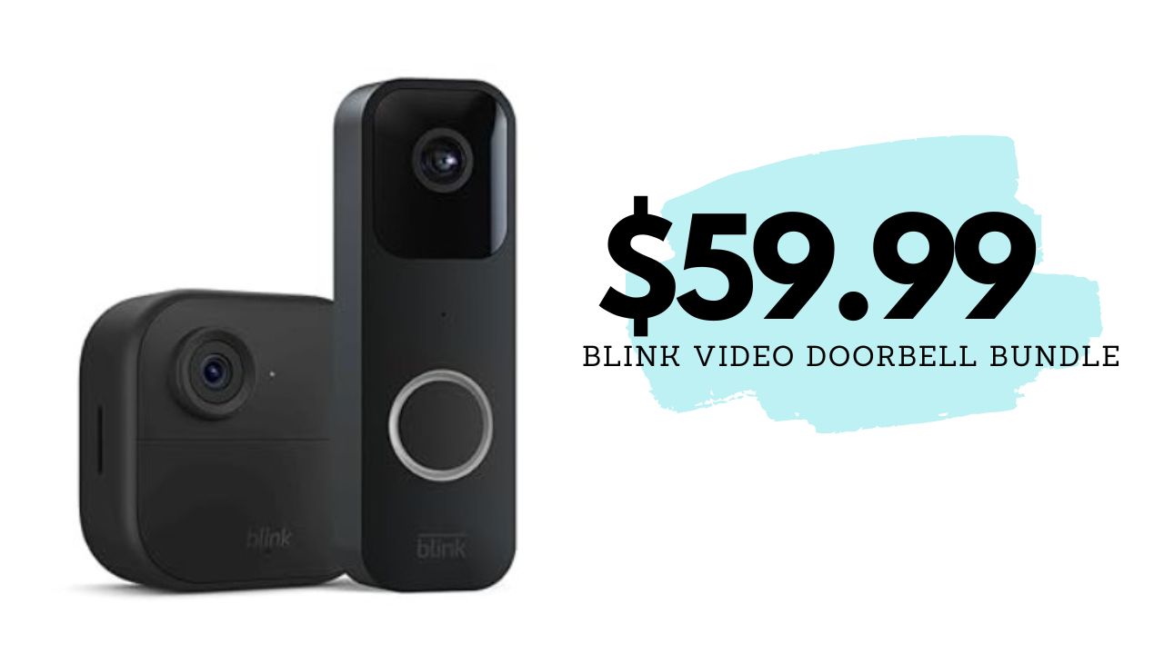 Amazon Blink Video Doorbell Bundle Only $60 (reg. $160) | Prime ...