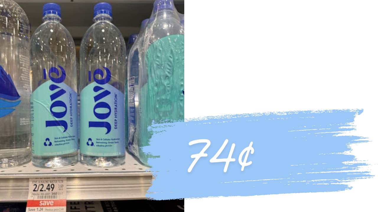 74¢ Jove Deep Skin & Cellular Hydration Water :: Southern Savers