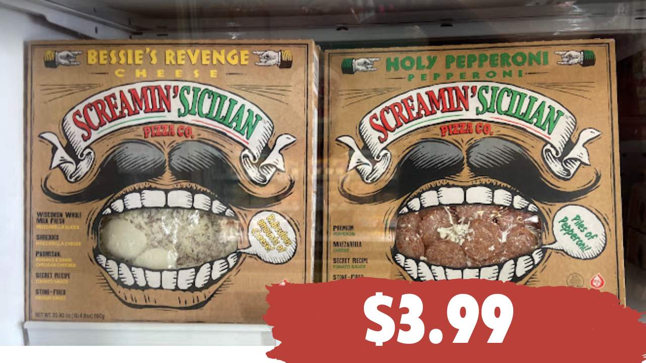 $3.99 Screamin' Sicilian Frozen Pizza :: Southern Savers