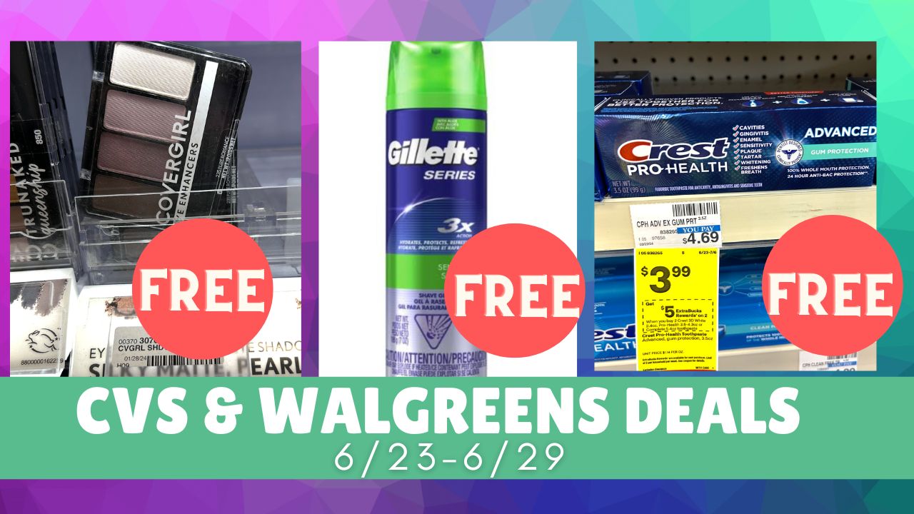 Video: Top CVS & Walgreens Deals 6/23-6/29 :: Southern Savers