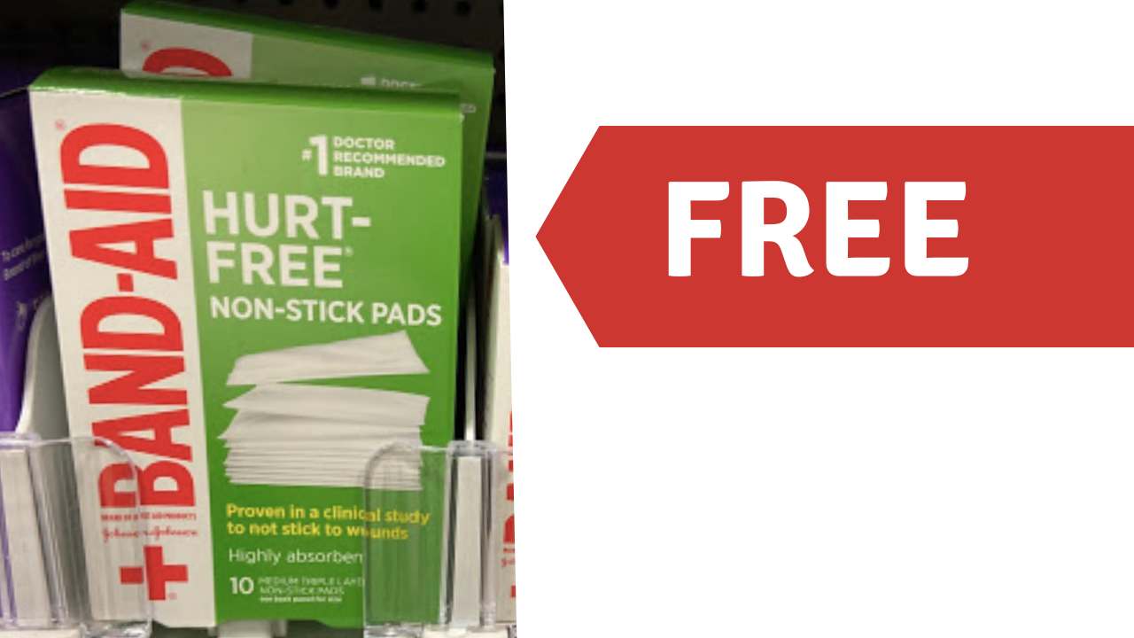 FREE Band-Aid Hurt-Free Non-Stick Pads! :: Southern Savers