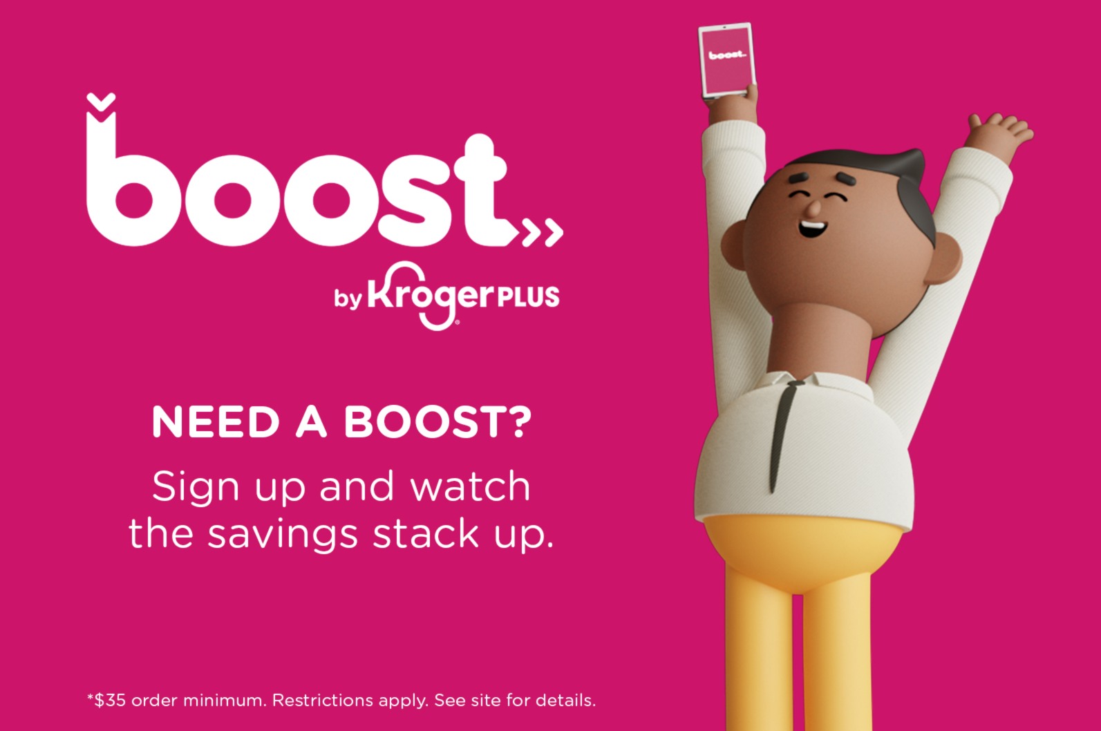 Last Chance: Get 50% off Kroger Boost 1-Year Membership! :: Southern Savers