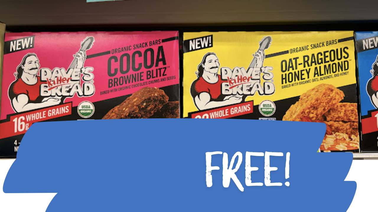 FREE Dave's Killer Bread Organic Snack Bars at Kroger :: Southern Savers