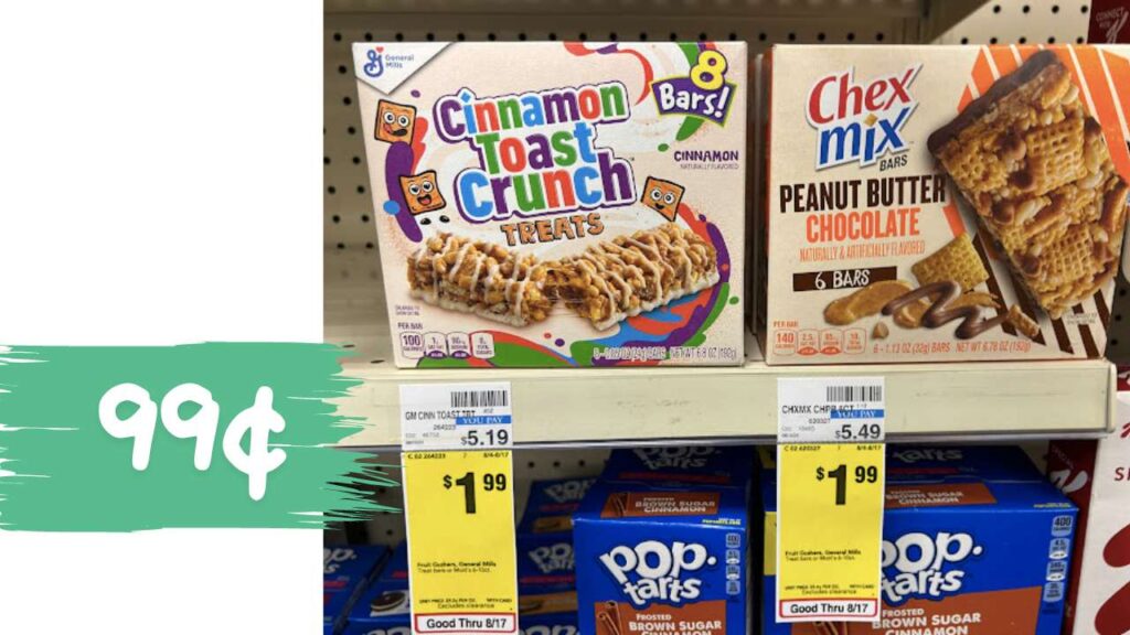 99¢ General Mills Cereal Treat Bars at CVS :: Southern Savers