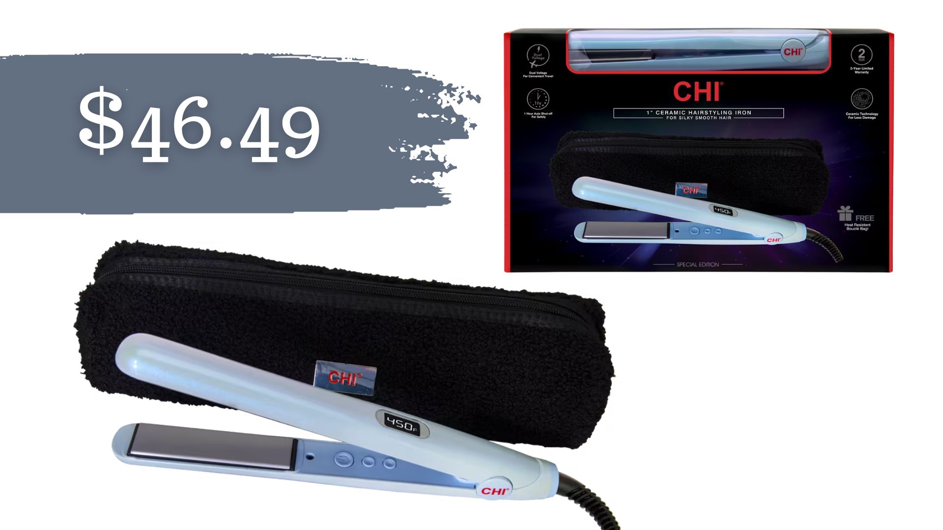 Ulta | Chi Flat Iron $46.49 (reg. $100) Shipped | Online Only ...